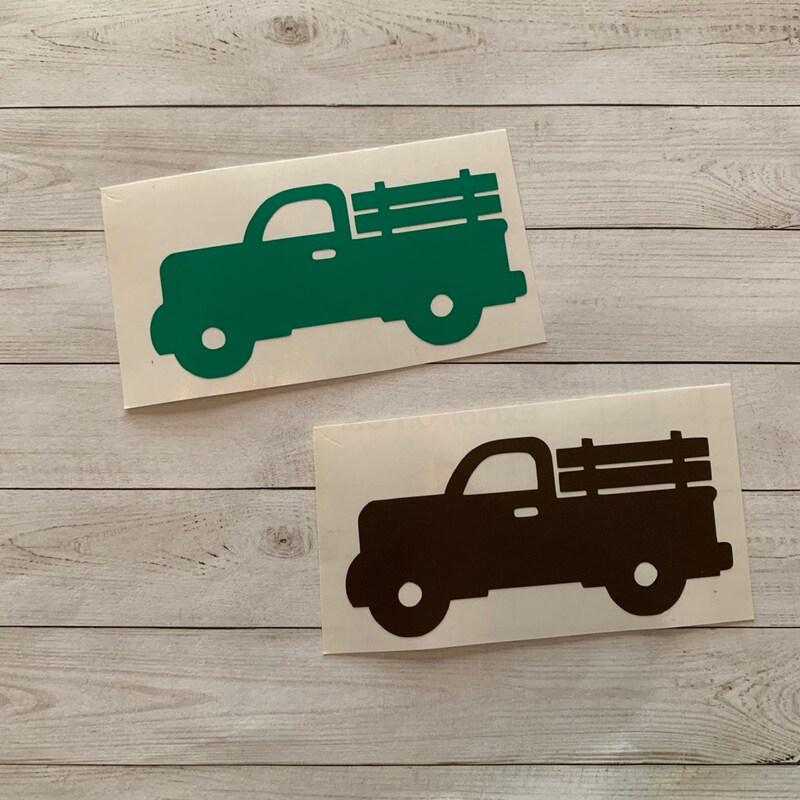 Pick up Truck Decal - Etsy