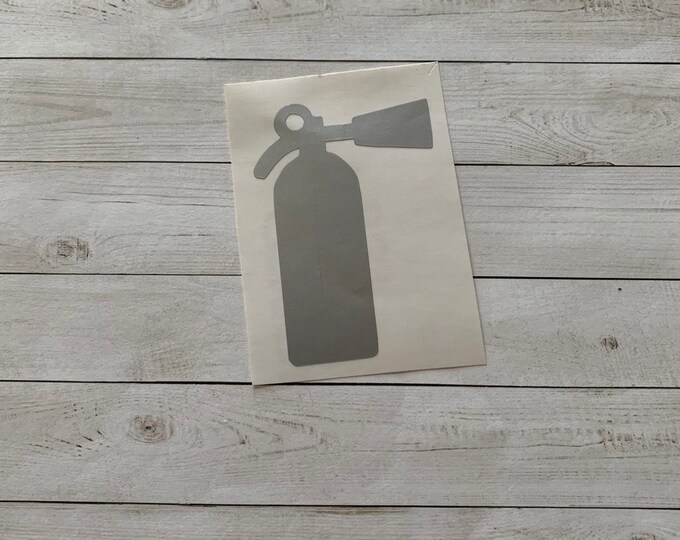 Fire Extinguisher Decal | Fire Extinguisher Vinyl Decal | Fire ...