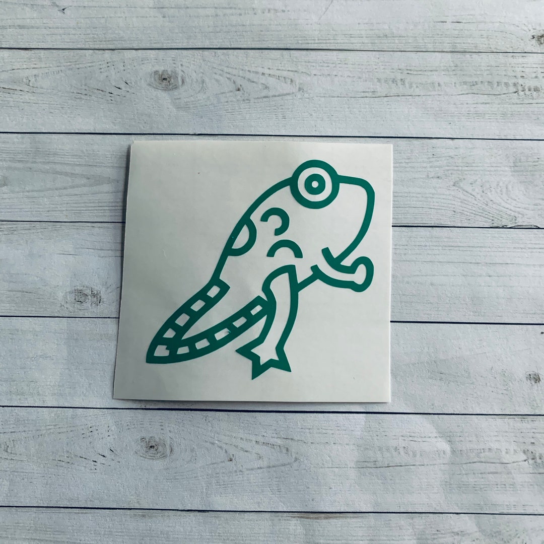 Tadpole Sticker | Tadpole Decal | Frog Decal | Frog Sticker | Frog ...