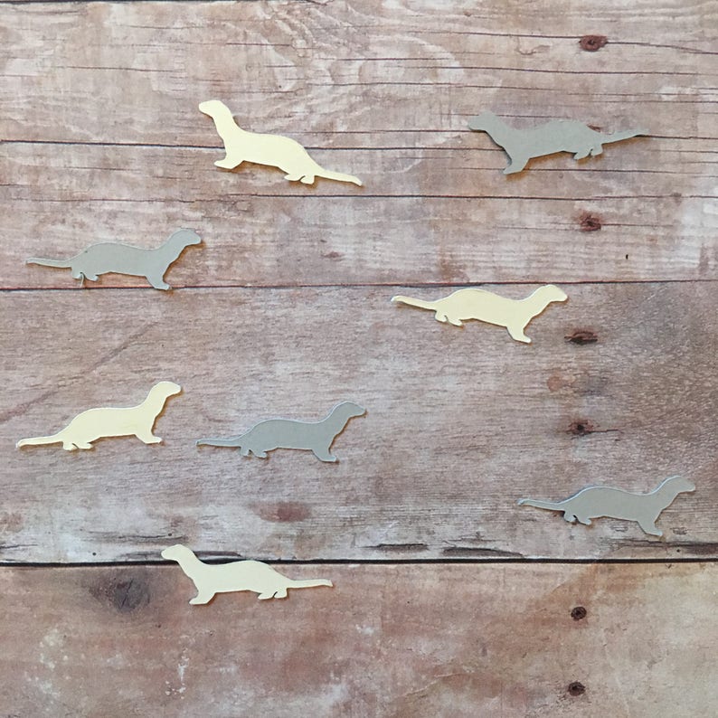 Ferret Confetti | Ferret Cut Outs | Weasel Confetti | Weasel Cut Outs ...