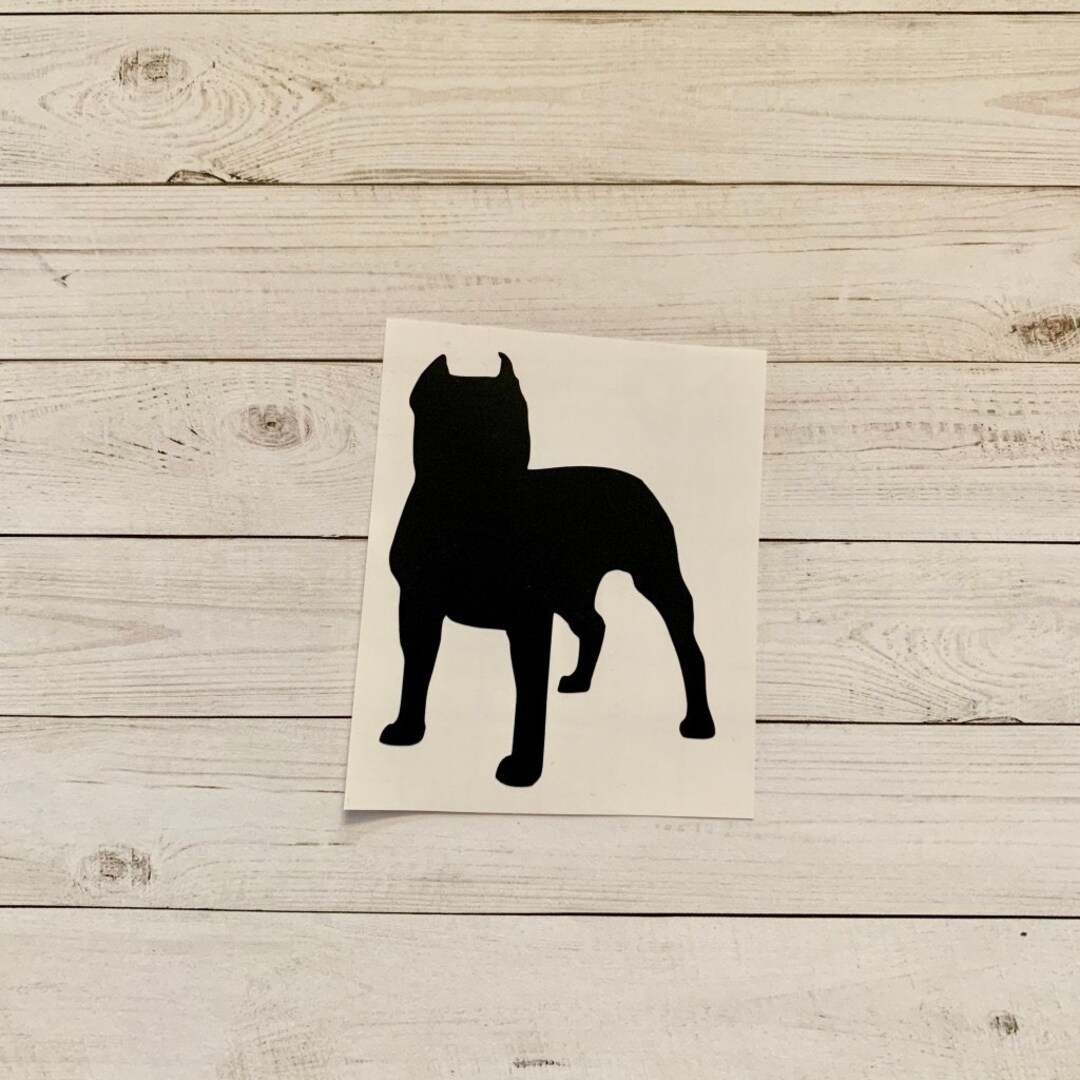 American Pit Bull Decal | Pit Bull Sticker | Pit Bull Vinyl Decal | Dog ...