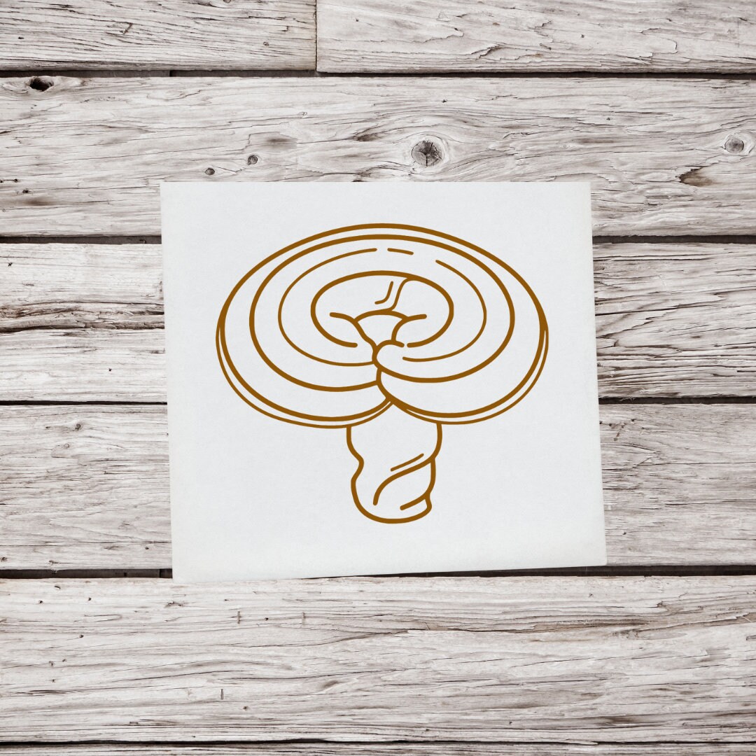 Mushroom Decal, Mushroom Sticker, Mushroom Vinyl Decal, Fungus Decal ...