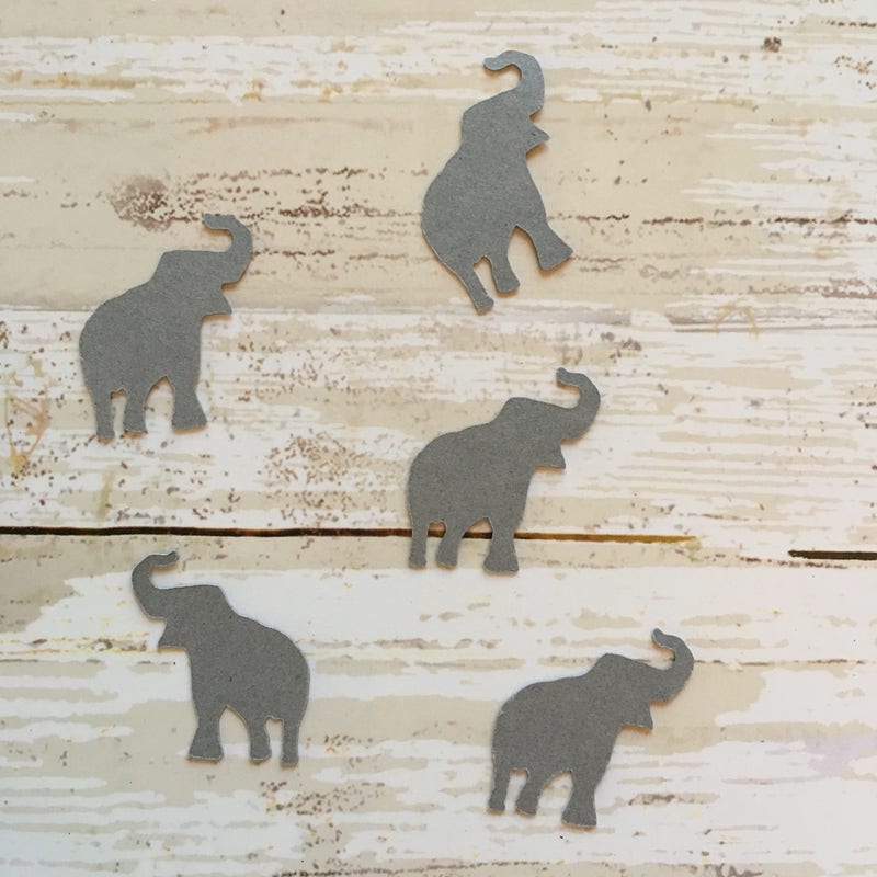 Elephant Cut Out - Etsy