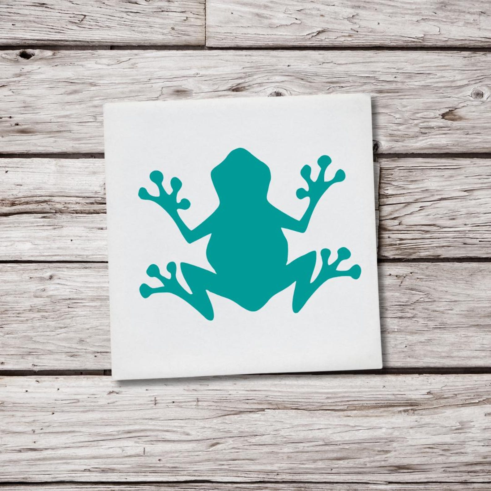 Tree Frog Sticker, Tree Frog Decal, Frog Decal, Frog Sticker, Jungle ...