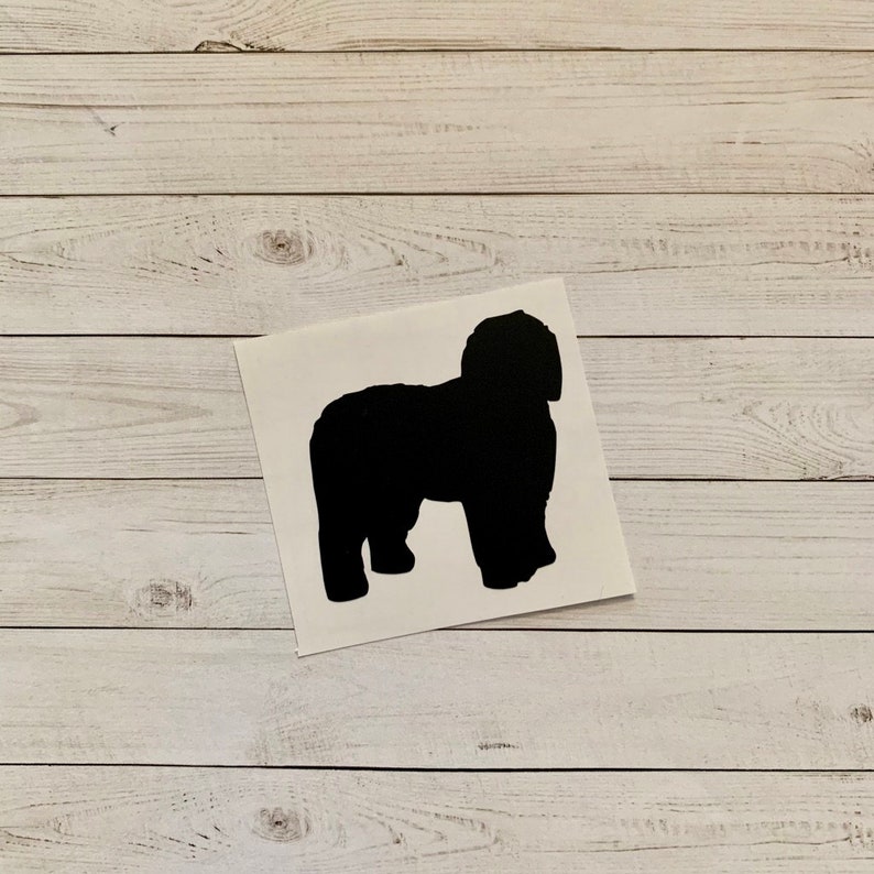 Old English Sheepdog Decal Old English Sheepdog Sticker - Etsy