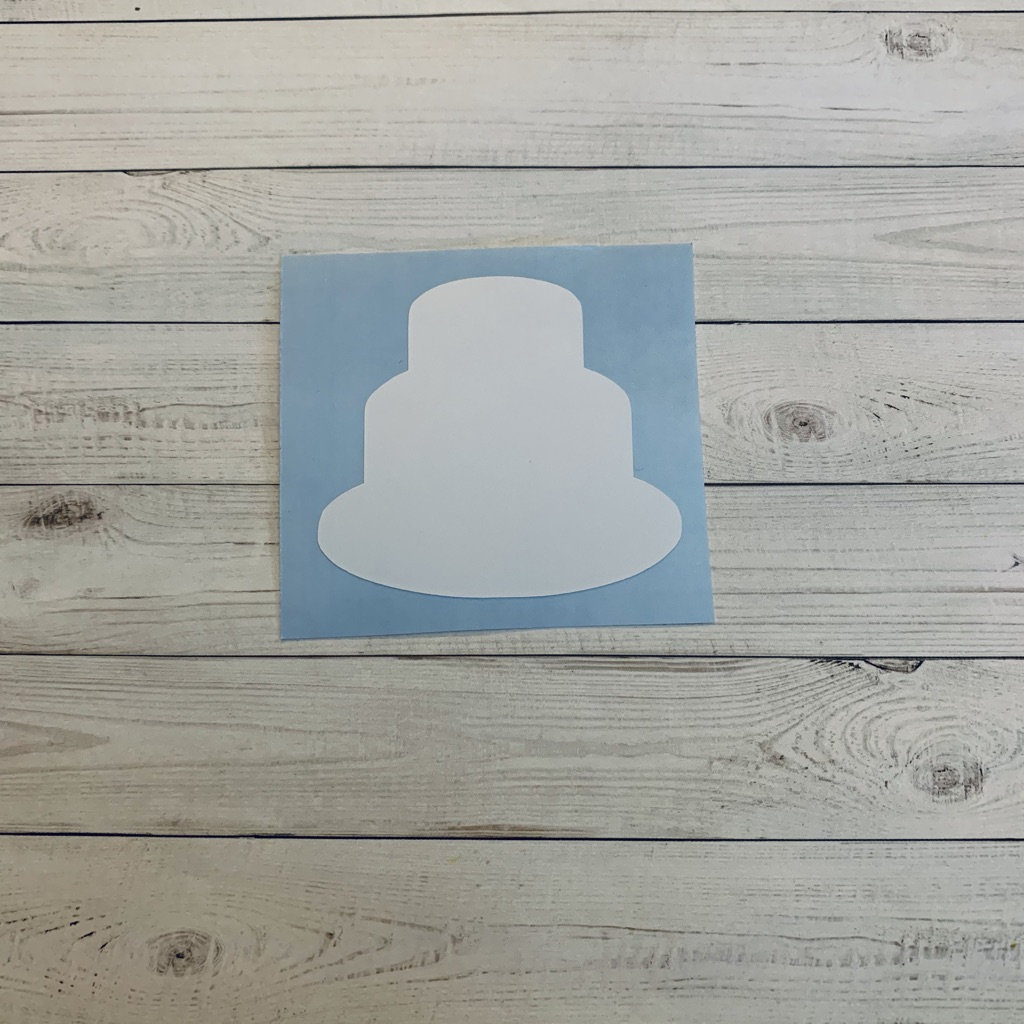 Wedding Cake Decal Wedding Cake Sticker Cake Decal Cake - Etsy UK