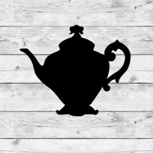 Teapot Decal | Teapot Vinyl Decal | Teapot Sticker | Teapot Decoration ...