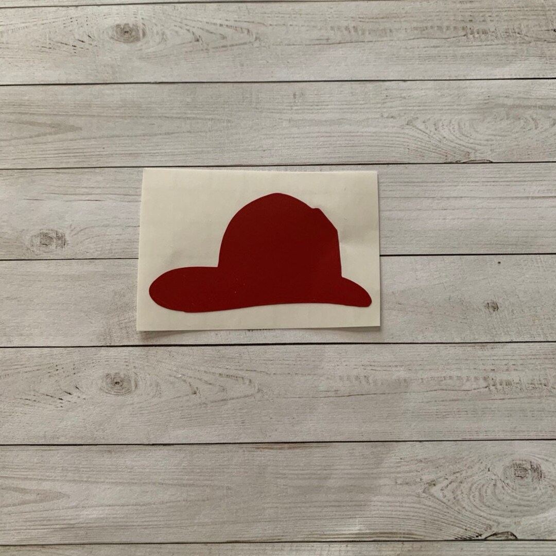 Firemen Hat Decal | Firemen Hat Sticker | Hat Decal | Hat Sticker ...