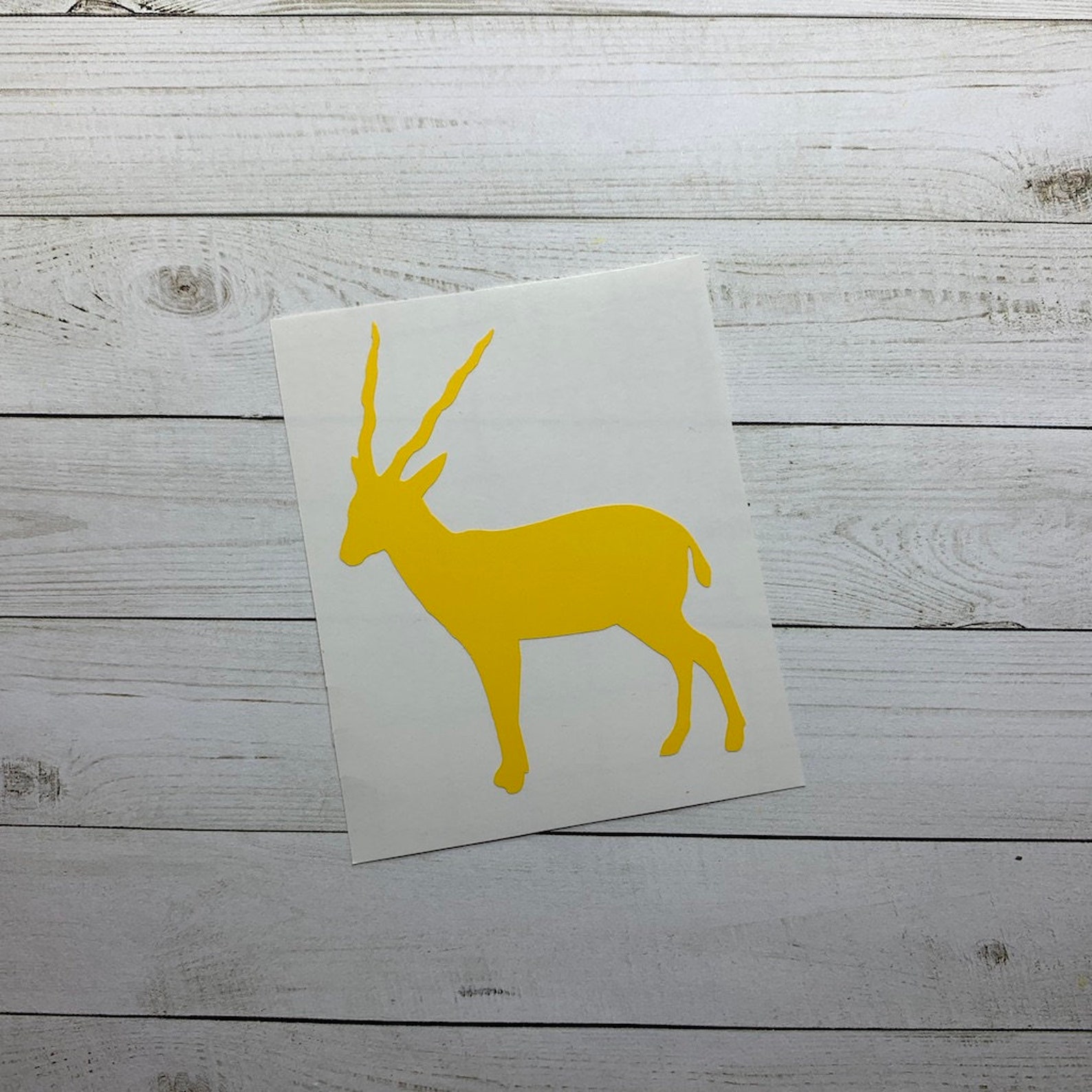 Gazelle Decal Gazelle Sticker Gazelle Decoration Gazelle - Etsy