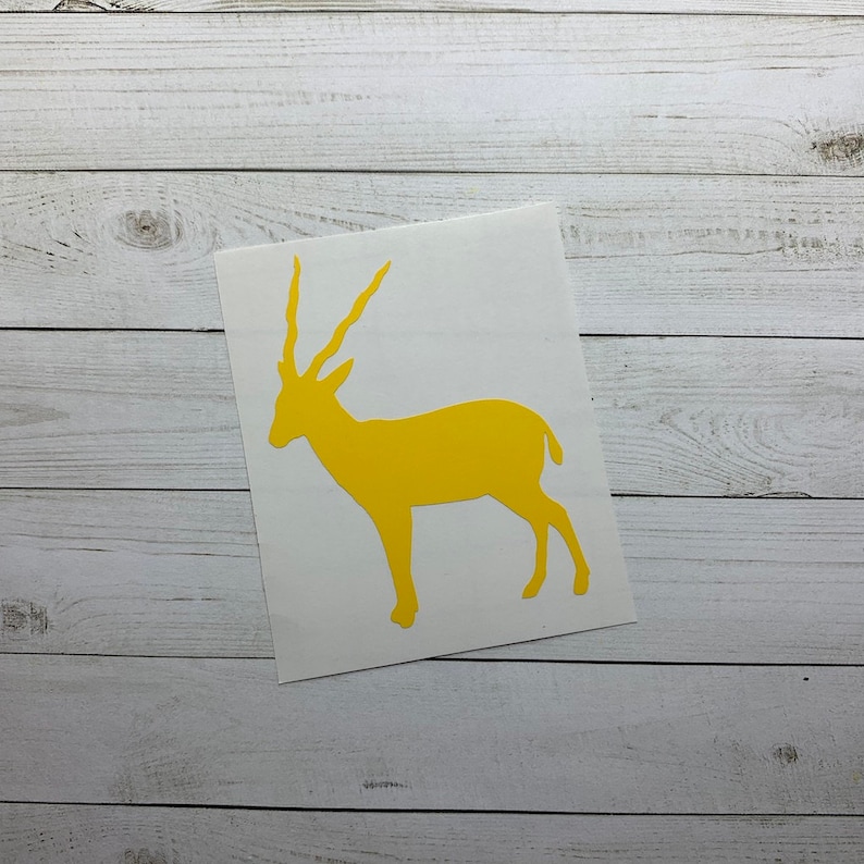 Gazelle Decal Gazelle Sticker Gazelle Decoration Gazelle - Etsy