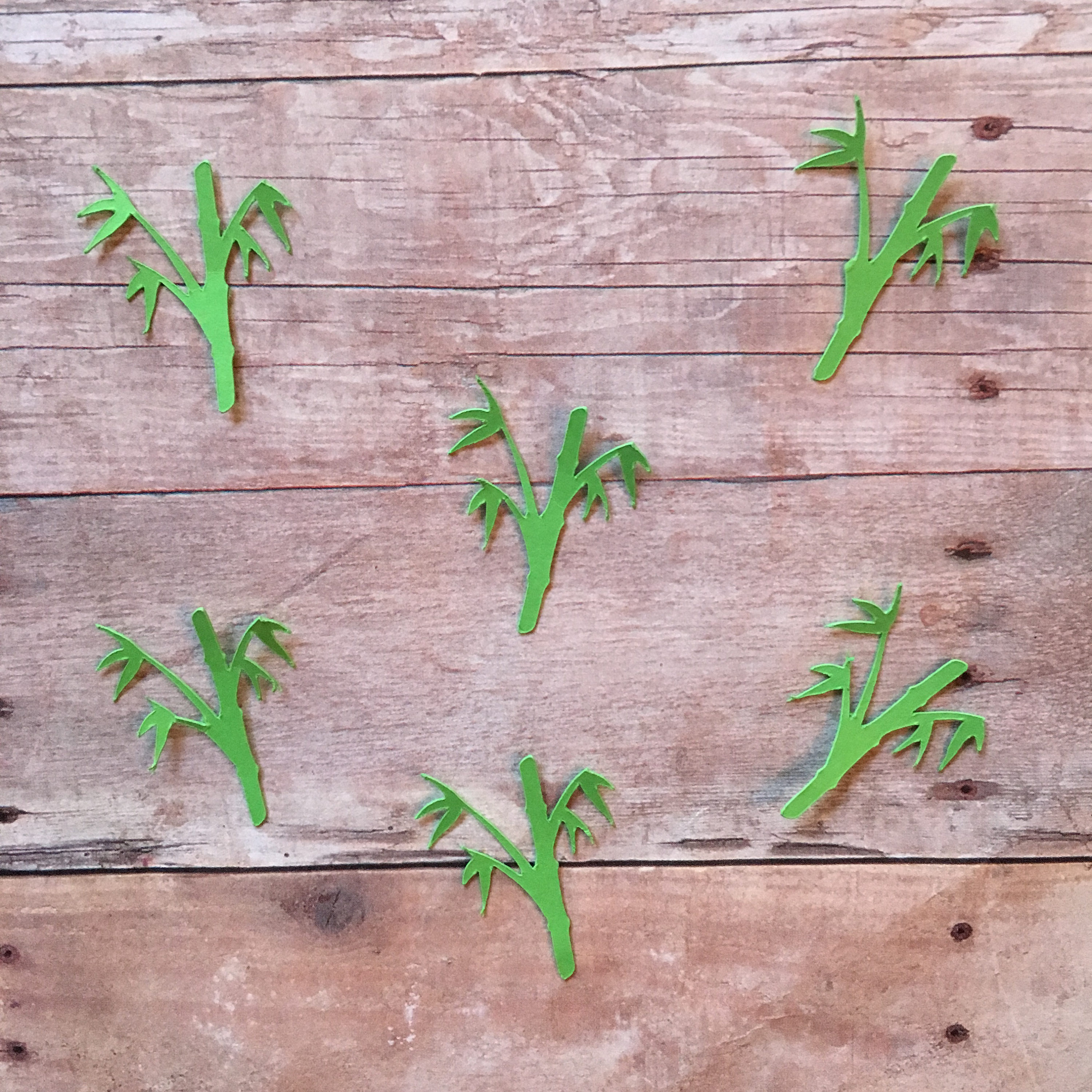Bamboo Confetti Bamboo Cut Outs Bamboo Die Cuts Bamboo - Etsy UK