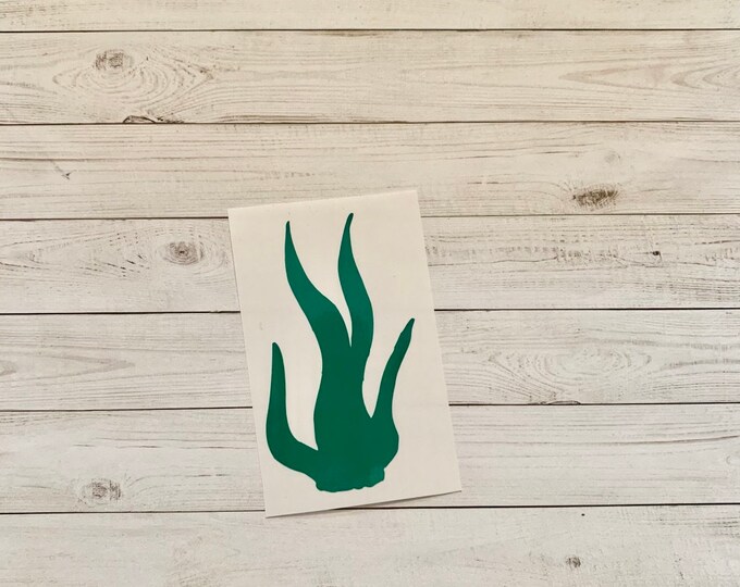 Seaweed Decal Seaweed Vinyl Decal Seaweed Sticker Ocean Decal Ocean ...