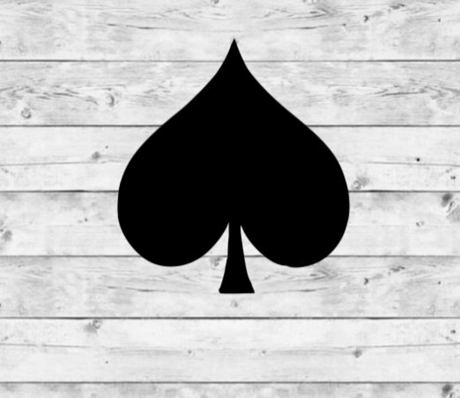 Spade Decal Spade Sticker Spade Vinyl Decal Casino Decal - Etsy