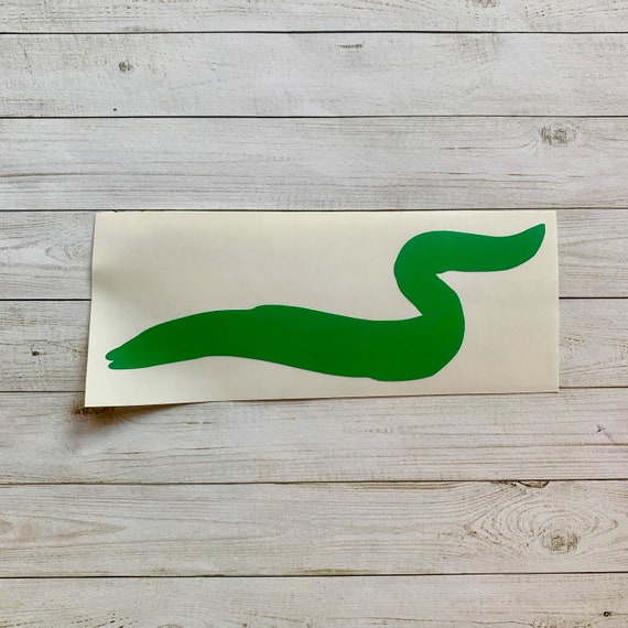 Eel Decal Eel Vinyl Decal Eel Sticker Moray Eel Animal | Etsy