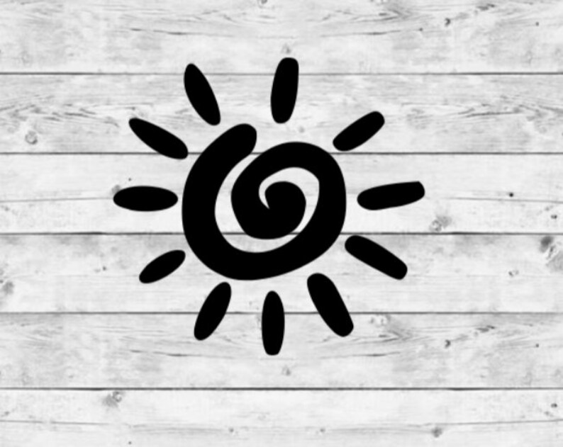 Sun Decal Sun Vinyl Decal Sun Sticker Weather Decal - Etsy