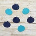 Blueberry Confetti | Blueberry Cut Outs | Blueberry Die Cuts | Fruit ...