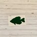 Crappie Decal Crappie Vinyl Decal Crappie Sticker Fish - Etsy