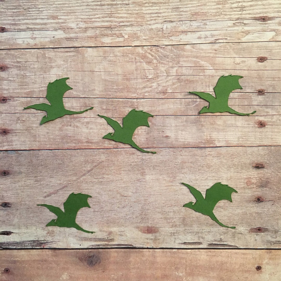 Dragon Confetti Dragon Cut Out Dragon Decoration Dragon - Etsy