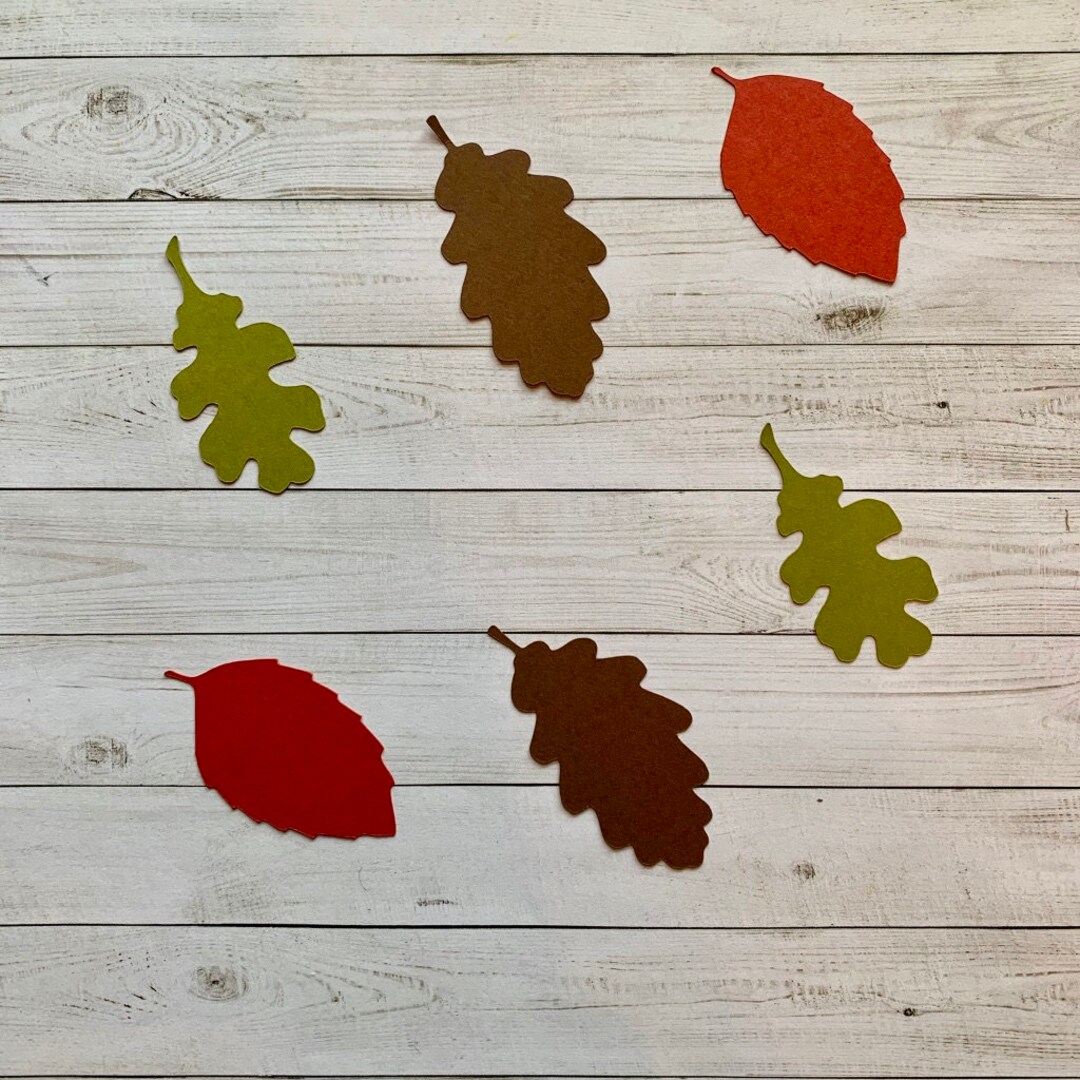 Fall Leaves Confetti Set Fall Confetti Autumn Confetti Thanksgiving ...