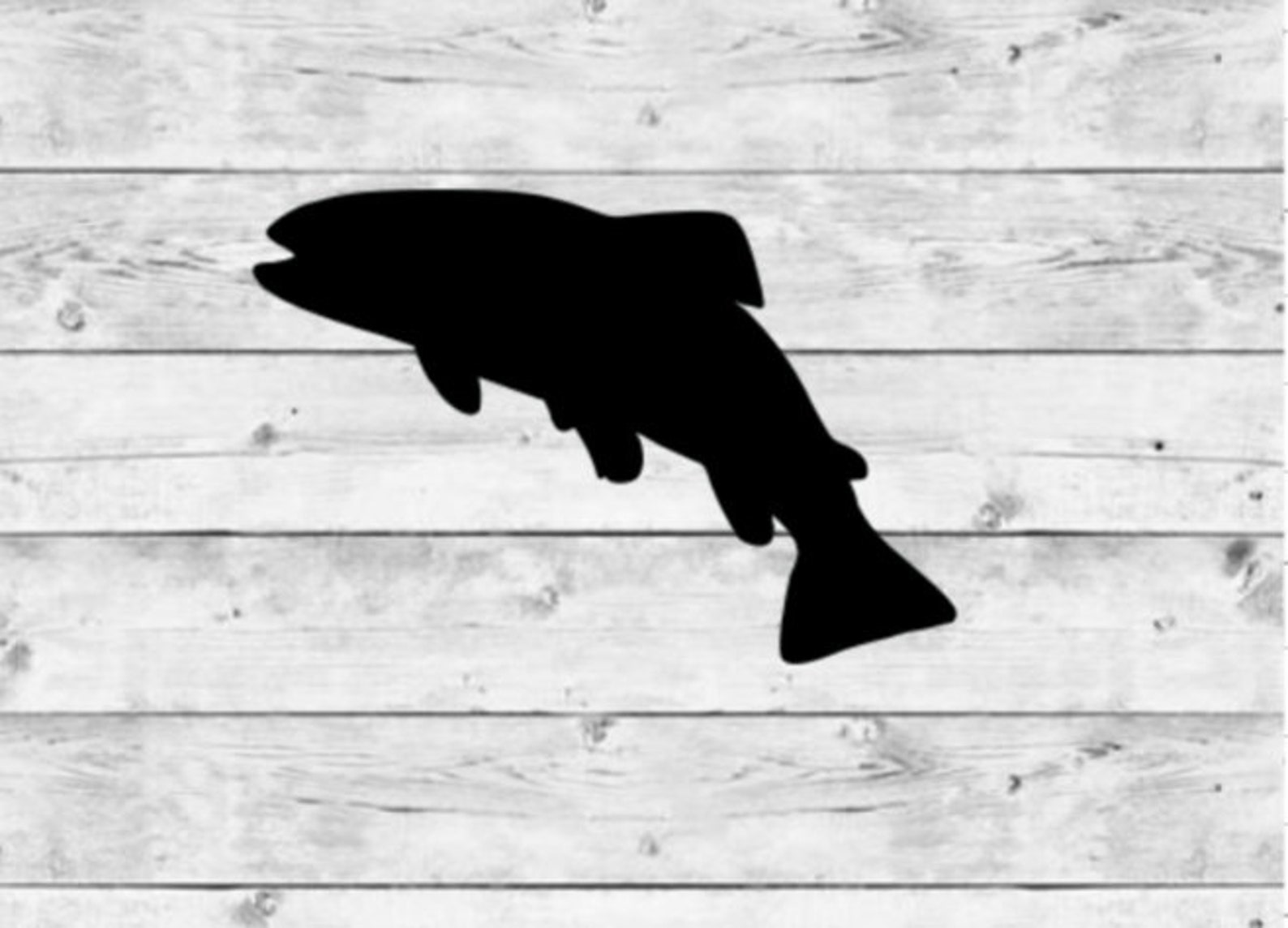 Salmon Decal Salmon Vinyl Decal Salmon Sticker Fish | Etsy