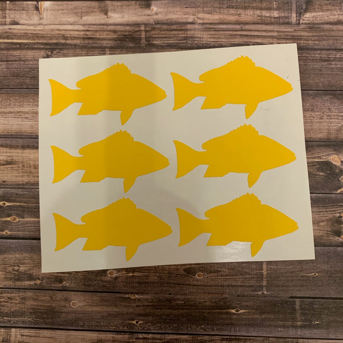 Red Snapper Decal Red Snapper Vinyl Decal Red Snapper - Etsy