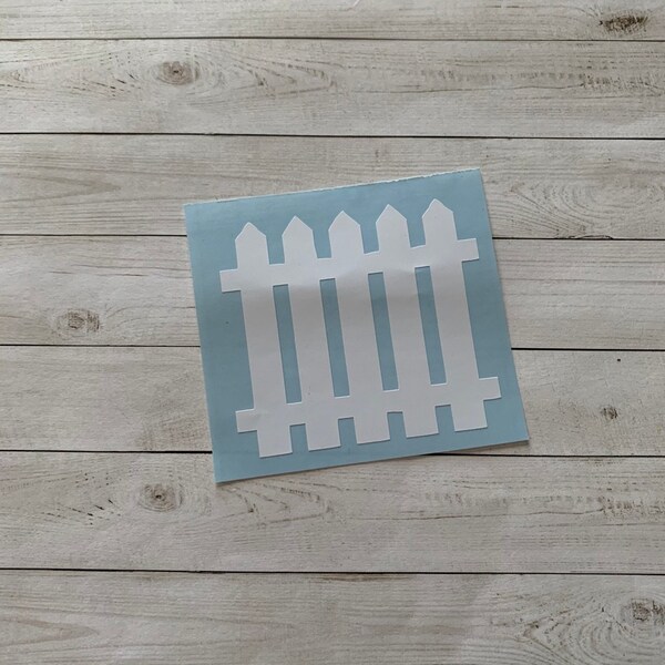White Picket Fence - Etsy