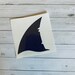 Shark Fin Decal Shark Decal Shark Vinyl Decal Shark Sticker Ocean ...