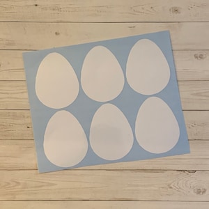 Egg Decal | Egg Vinyl Decal | Egg Sticker | Easter Egg Vinyl | Chicken ...
