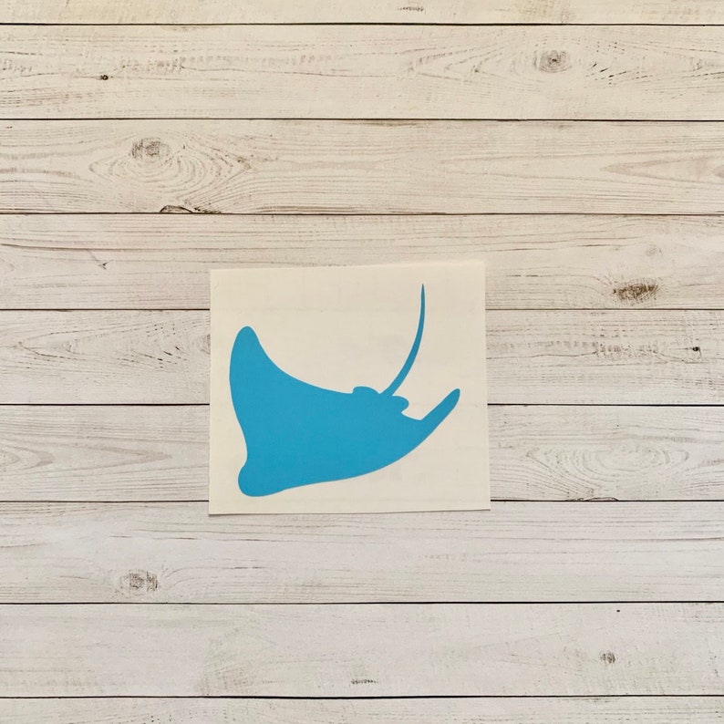Stingray Decal | Stingray Vinyl Decal | Stingray Sticker | Manta Ray ...