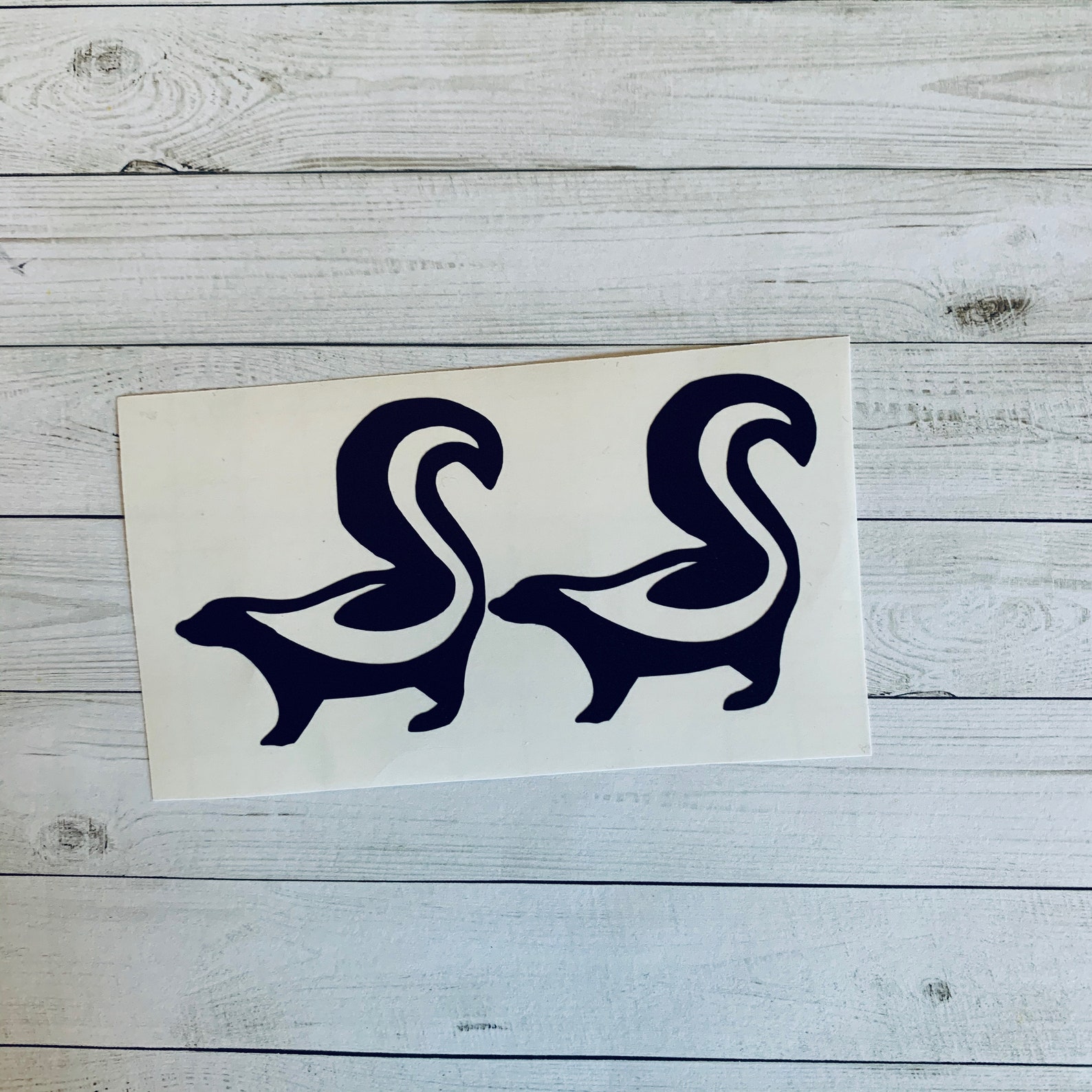 Skunk Sticker Skunk Decal Skunk Vinyl Decal Skunk | Etsy