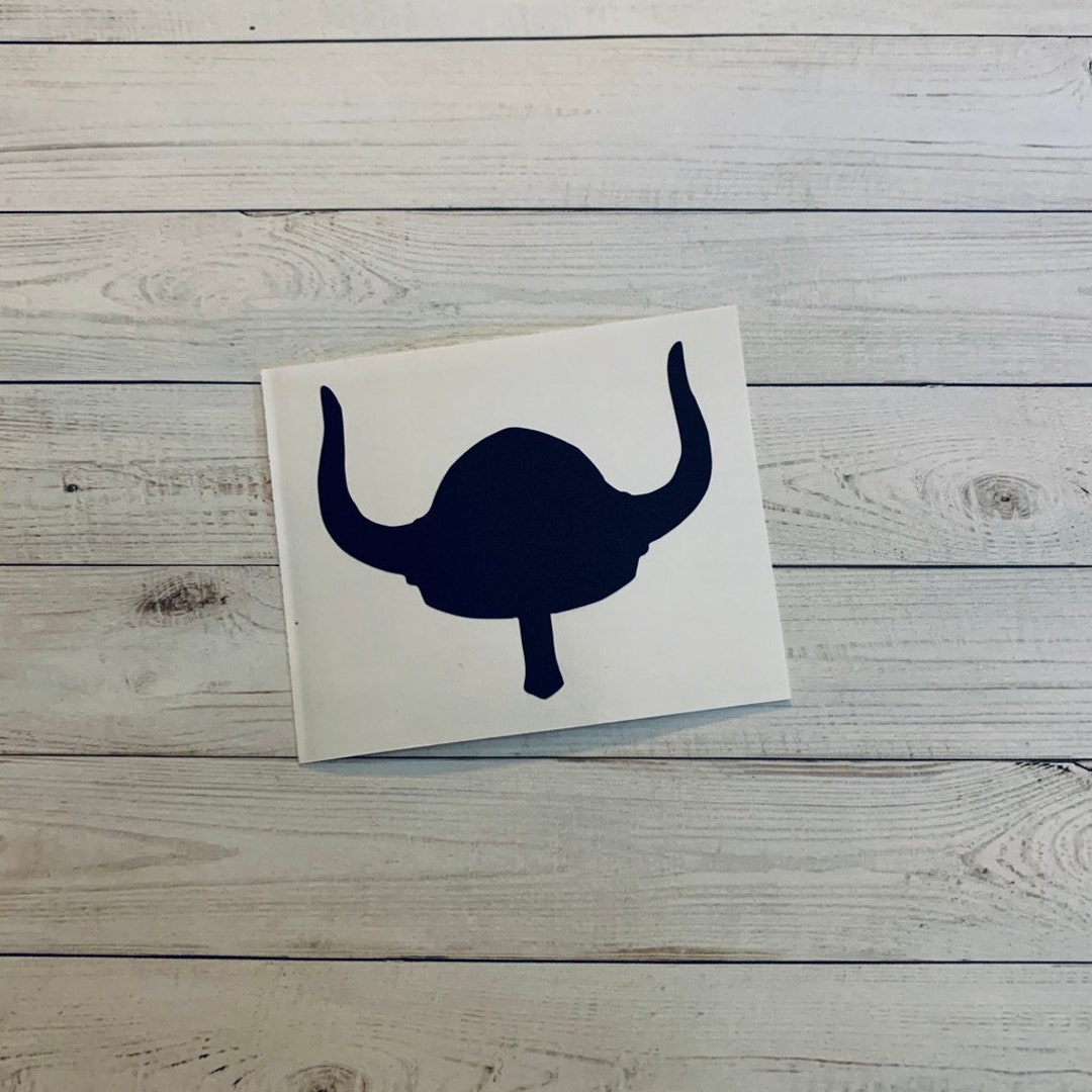 Viking Helmet Decal | Viking Helmet Sticker | Viking Decal | Viking ...