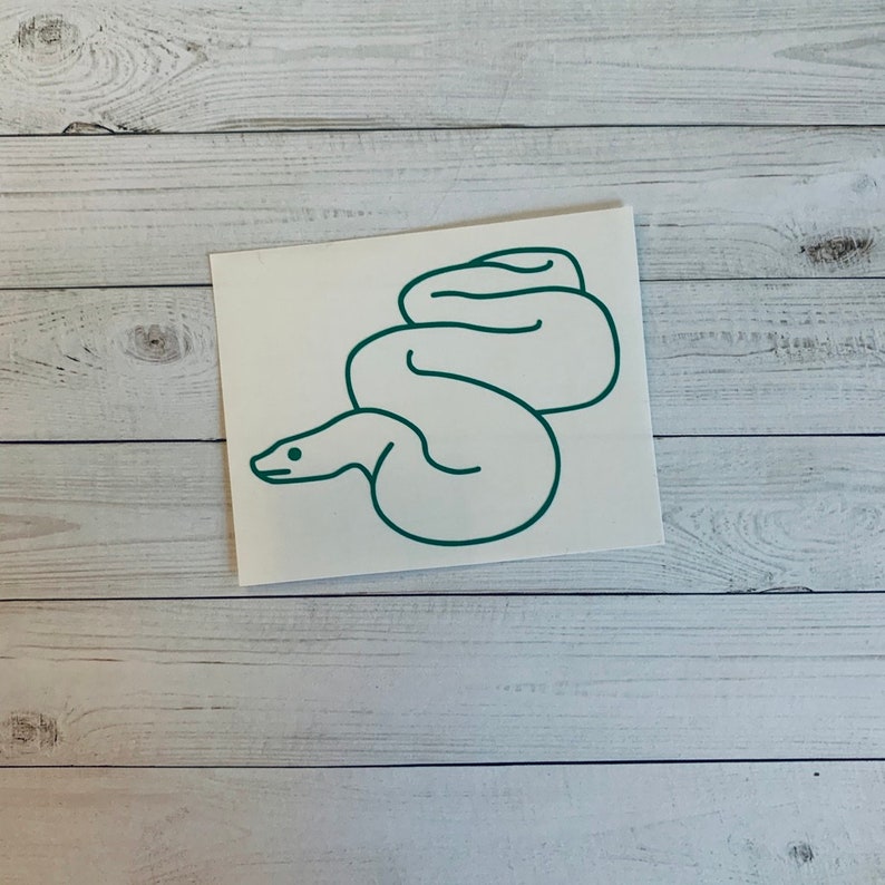 Snake Sticker Snake Decal Anaconda Decal Anaconda - Etsy