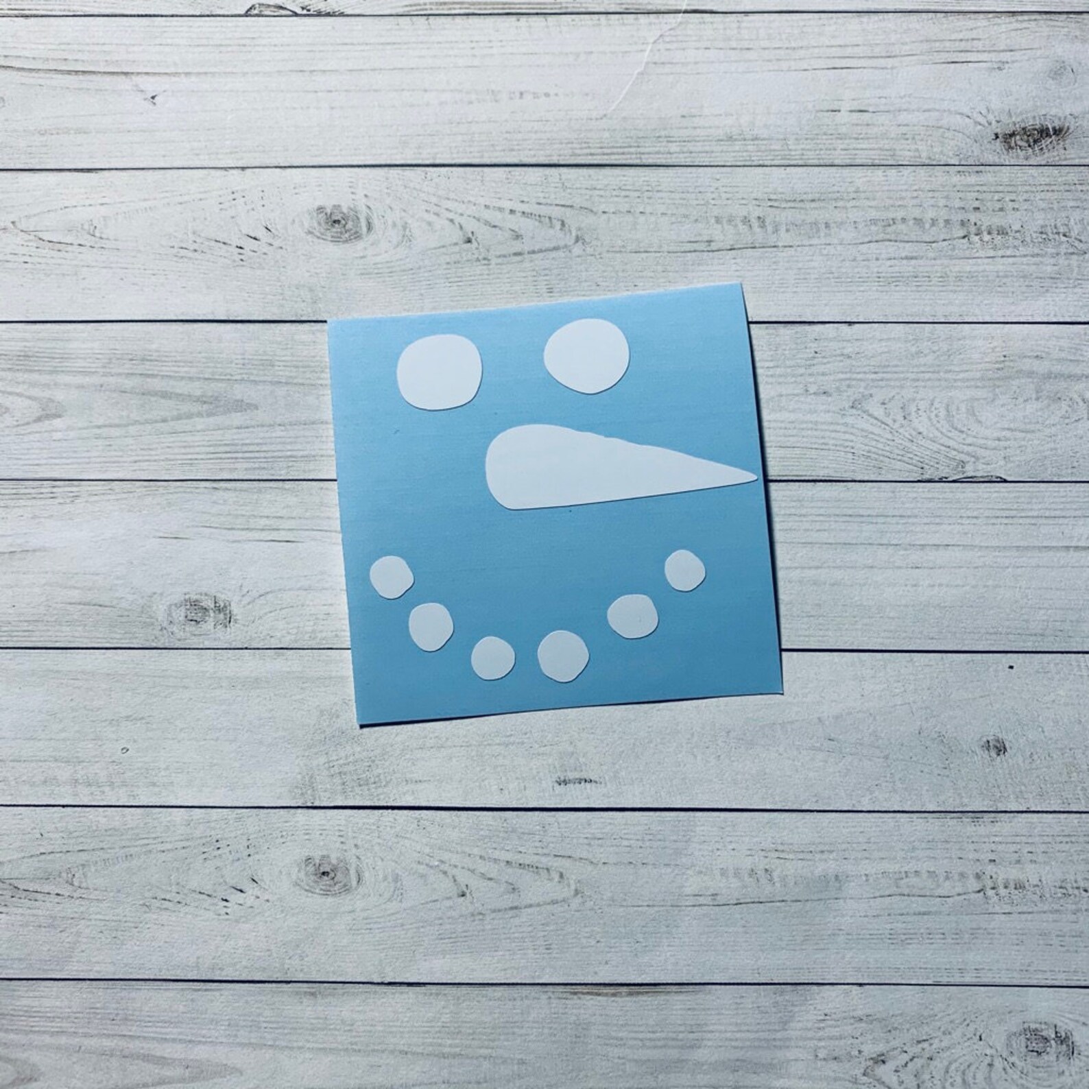 Snowman Decal Snowman Vinyl Decal Snowman Sticker Frosty | Etsy