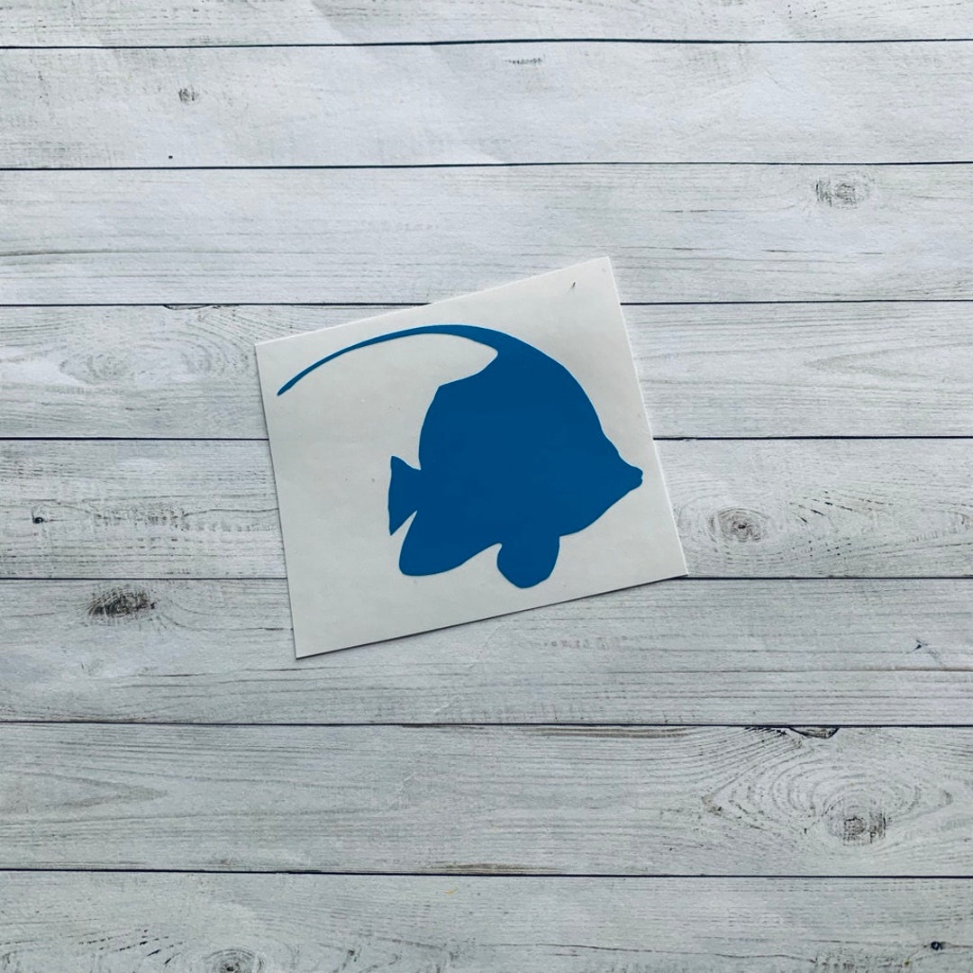 Tropical Fish Decal | Tropical Fish Vinyl Decal | Tropical Fish Sticker ...