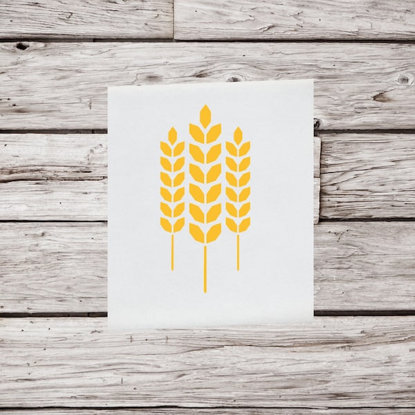 Wheat Decal - Etsy