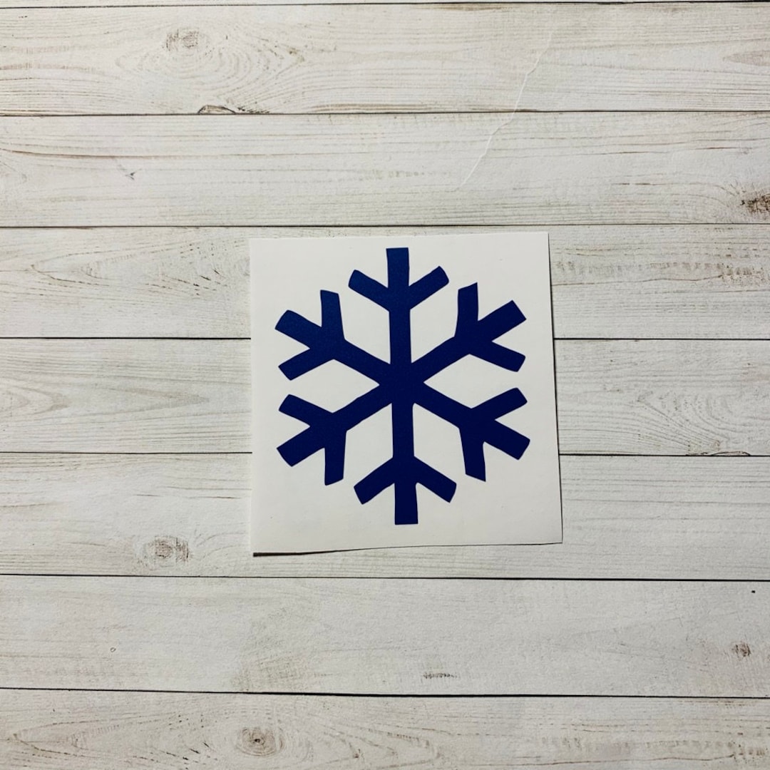 Snowflake Decal | Snowflake Vinyl Decal | Snowflake Sticker | Snow ...