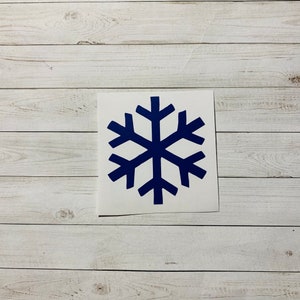 Snowflake Decal | Snowflake Vinyl Decal | Snowflake Sticker | Snow ...