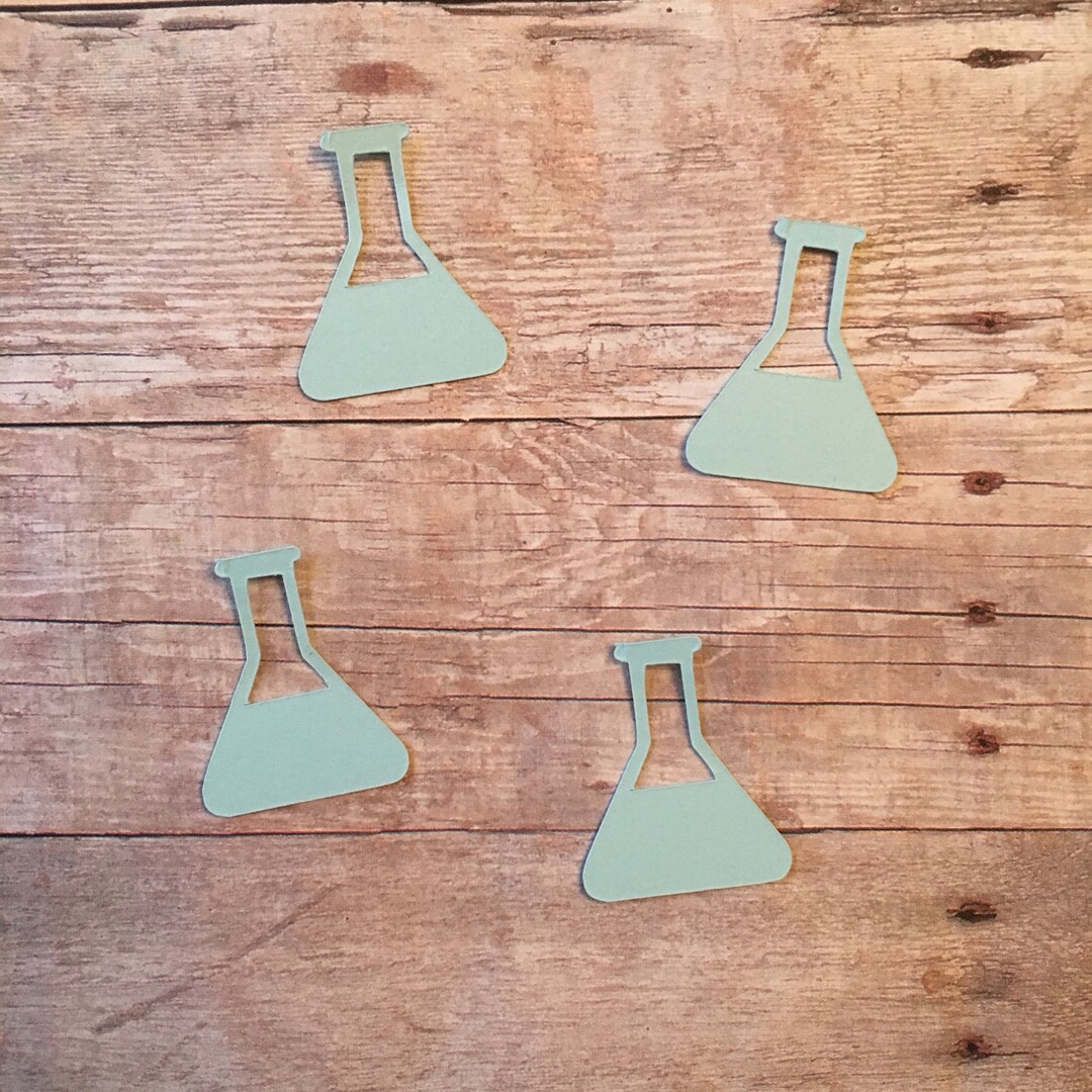Beaker Confetti | Beaker Cut Out | Beaker Decoration | Lab Confetti ...