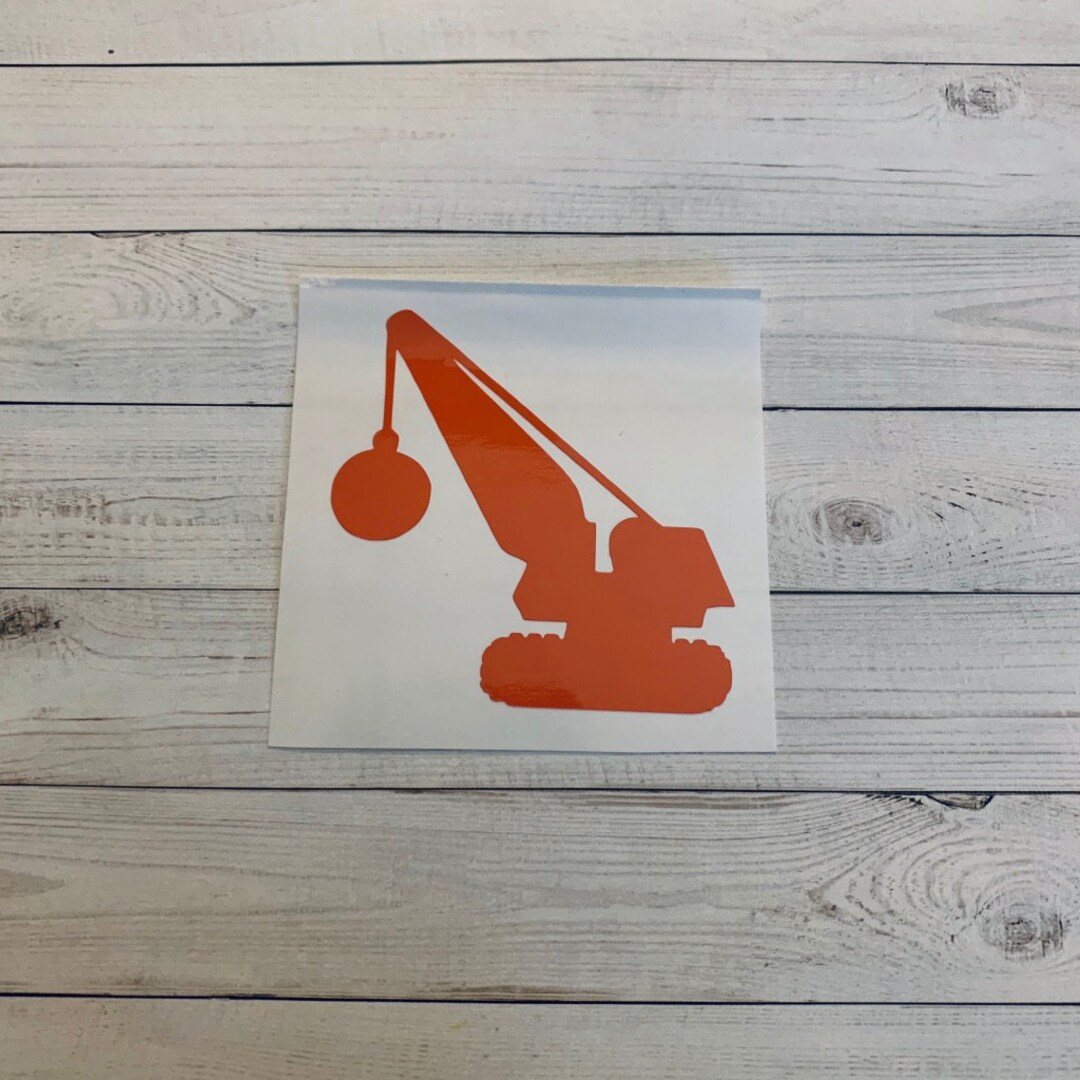 Wrecking Ball Decal | Wrecking Ball Sticker | Wrecking Ball Decoration ...