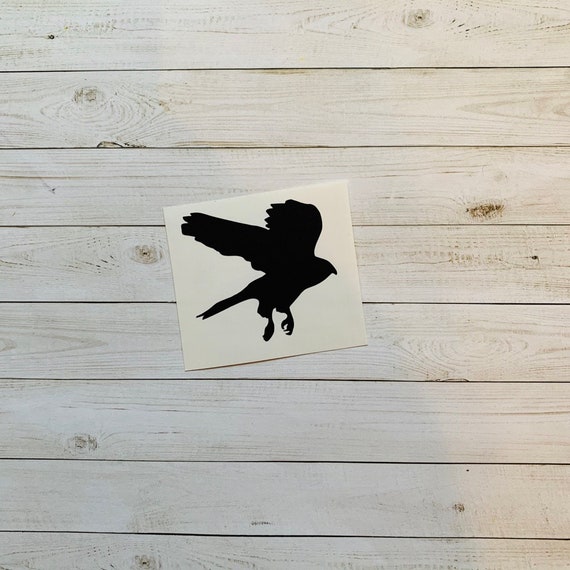 Hawk Decal Hawk Vinyl Decal Hawk Sticker Birds of Prey | Etsy