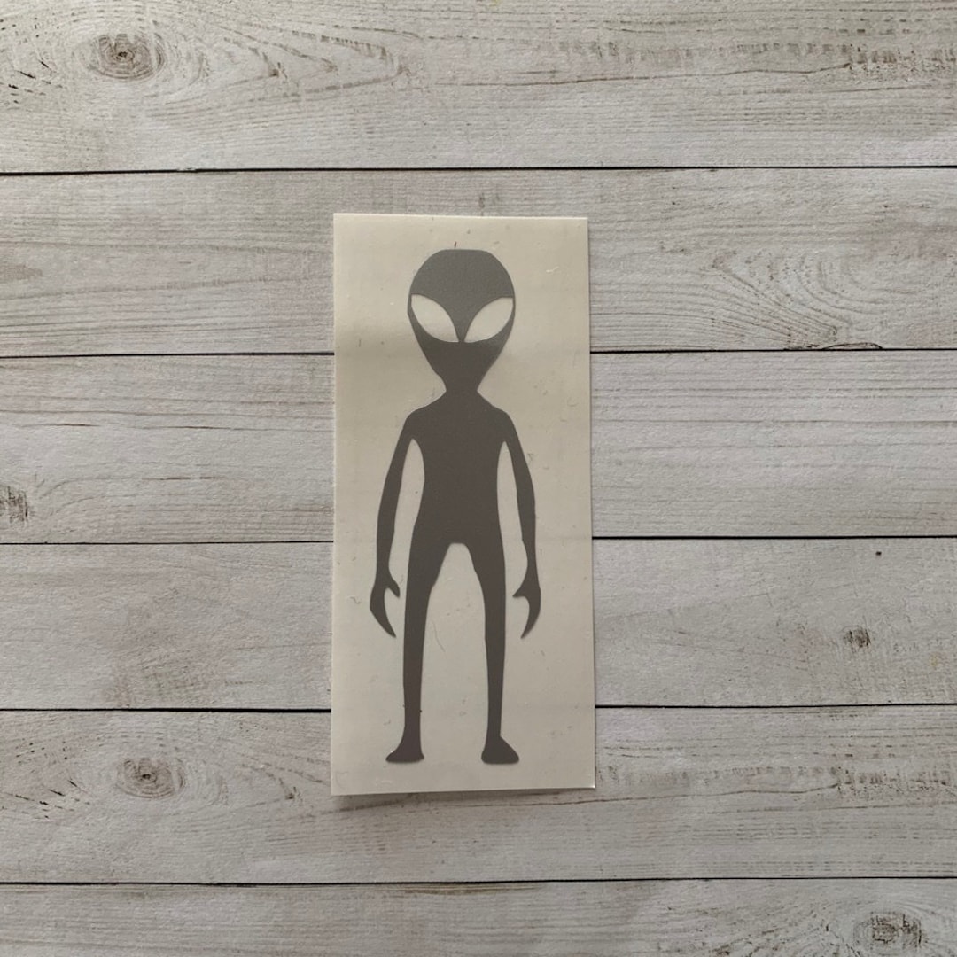 Alien Decal | Alien Vinyl Decal | Alien Sticker | Alien Decoration ...