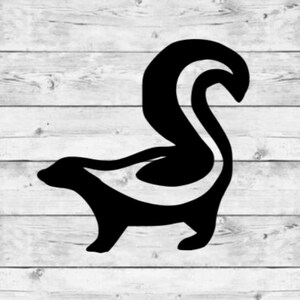 Skunk Sticker | Skunk Decal | Skunk Vinyl Decal | Skunk Decoration ...