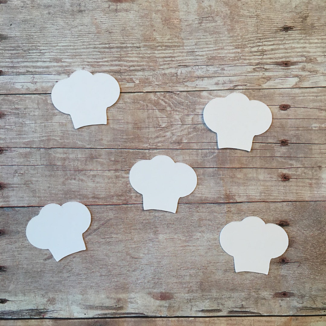 Chef Hat Confetti | Chef Cut Out | Chef Decoration | Hat Confetti | Hat ...