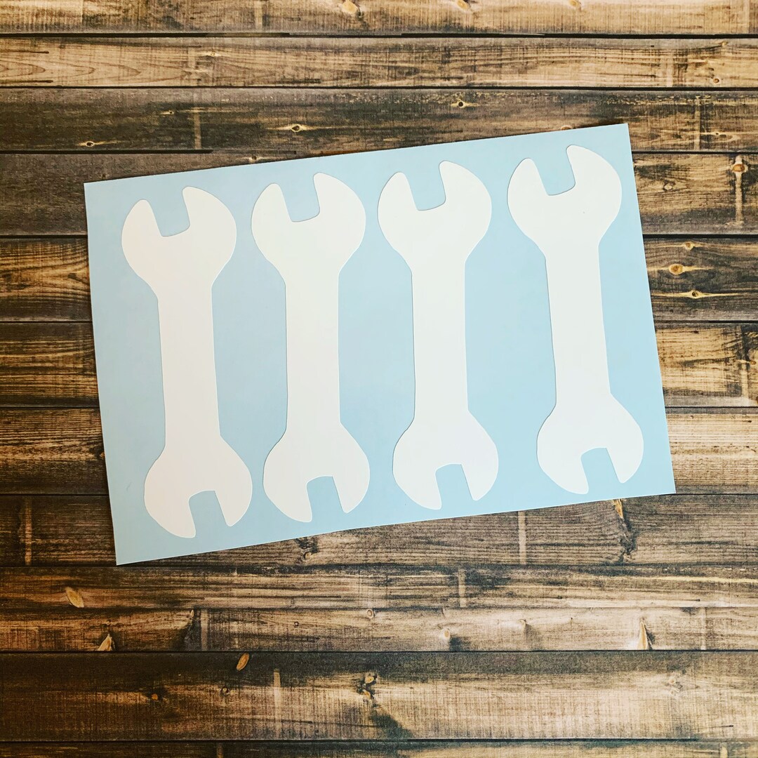 Wrench Decal | Wrench Vinyl Decal | Wrench Sticker | Tool Decal | Tool ...