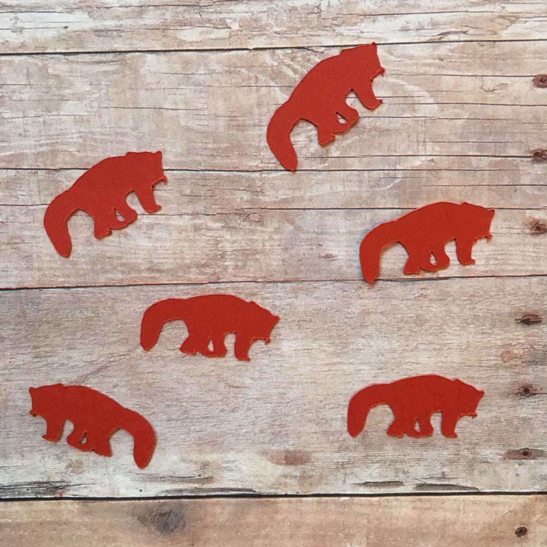 Red Panda Confetti | Red Panda Cut Outs | Panda Confetti | Panda Cut ...