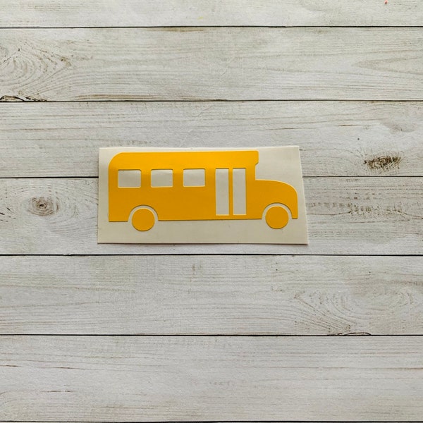 School Bus Decal - Etsy