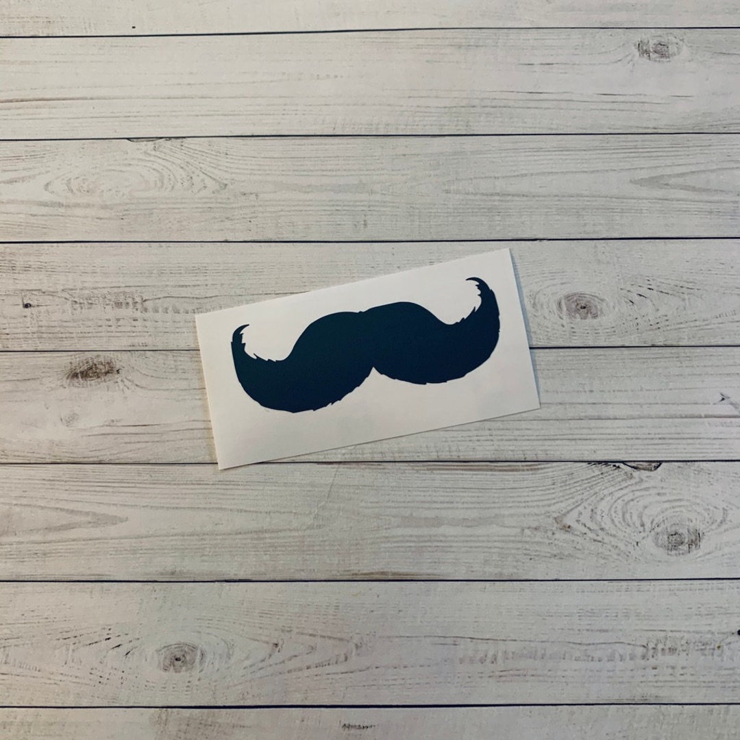 Mustache Decal | Mustache Vinyl Decal | Mustache Sticker | Mustache ...