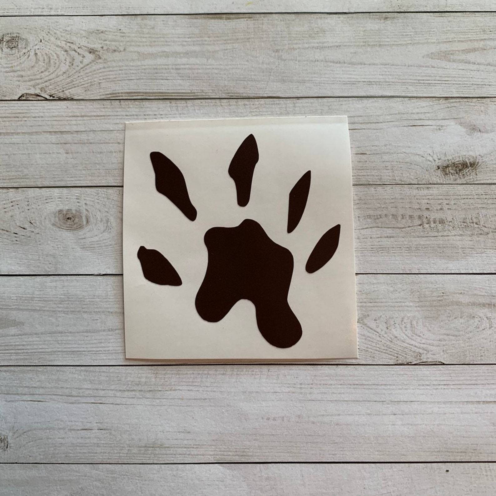 Otter Track Decal Animal Track Decal Otter Sticker Sea | Etsy