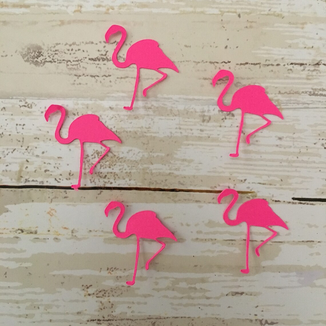 Flamingo Confetti Flamingo Cut Outs Flamingo Decoration | Etsy