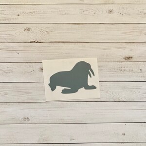 Walrus Decal | Walrus Vinyl Decal | Walrus Sticker | Seal Sticker ...